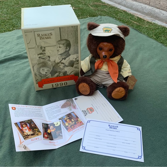 Raikes Bears | Toys | 99 Raikes Bear Camp Grizzly Collection Jeremy ...
